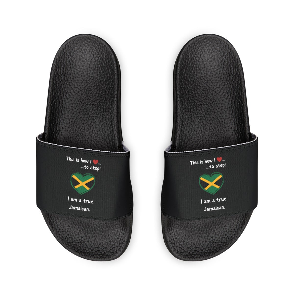 LoveJustJules - Heart-Shaped Flag Print Sliders